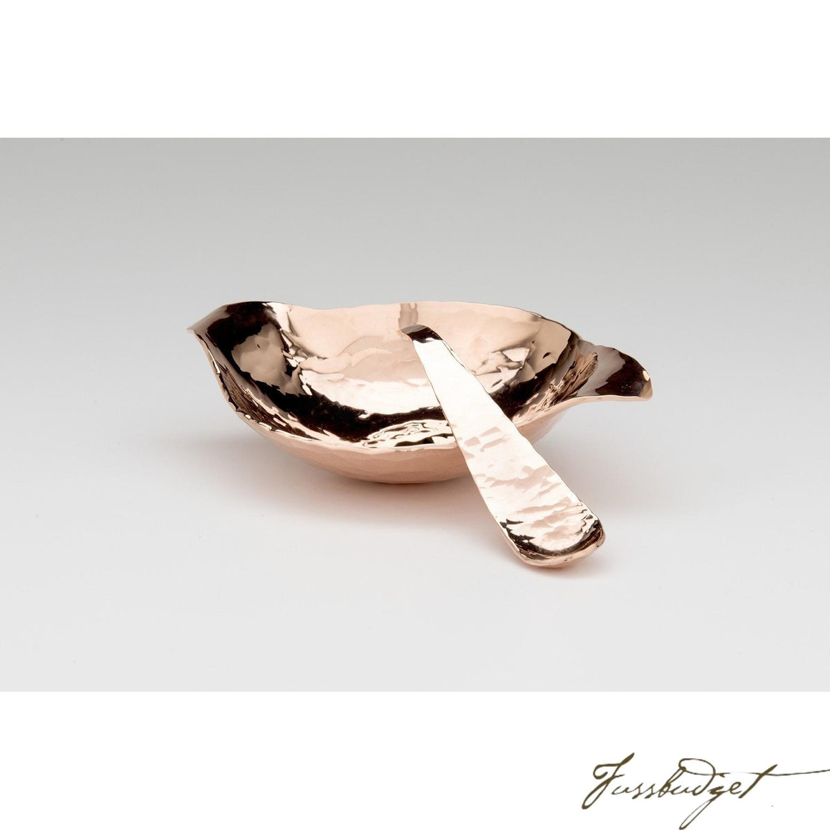 Copper Condiment Bowl & Spoon – Fussbudget.com